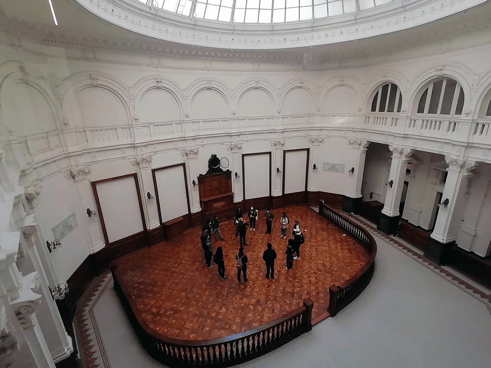 Estudiantes visitan nuevo edificio Federico Santa María - Universidad ...