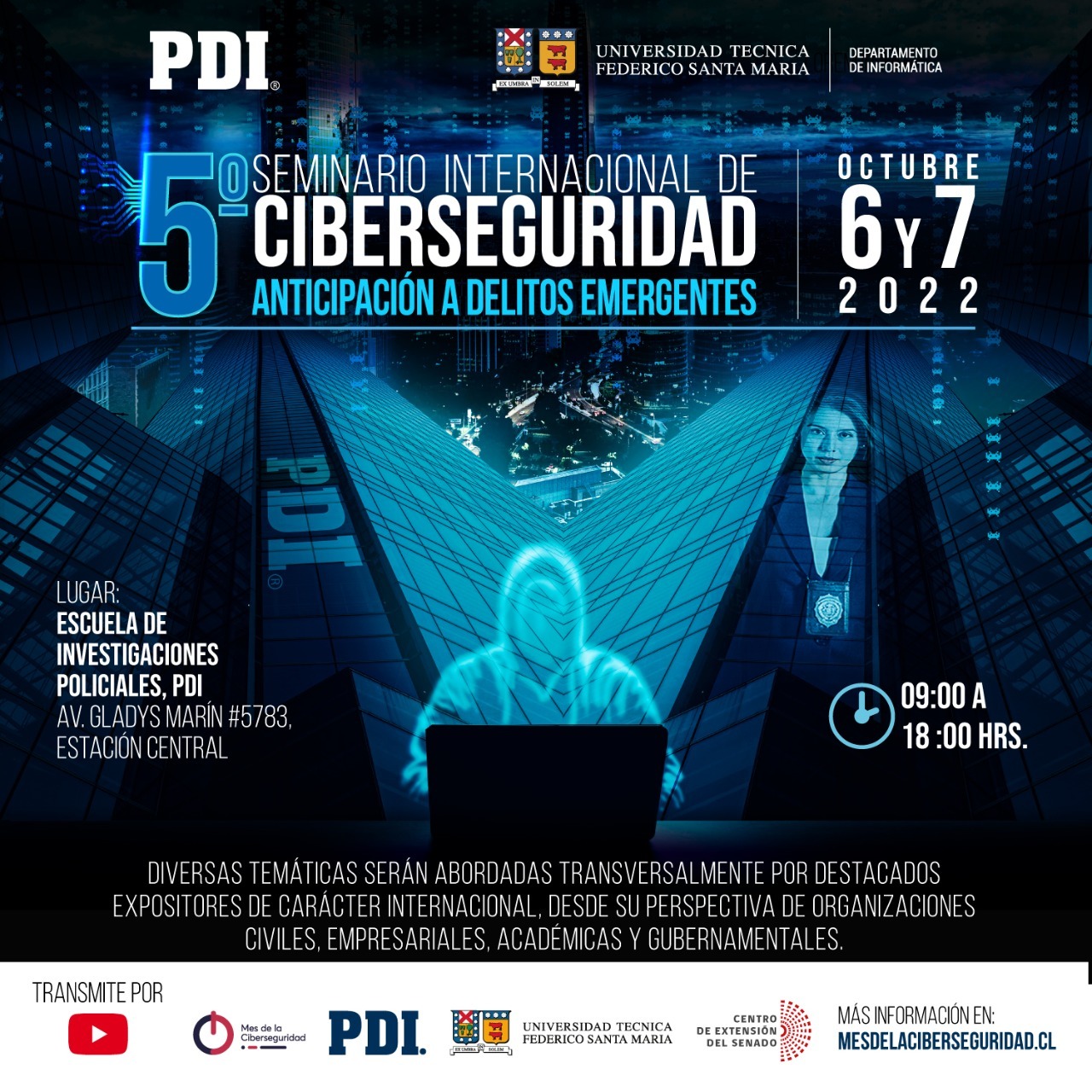 Expertos internacionales analizarán en Chile delitos asociados al cibercrimen - Universidad ...