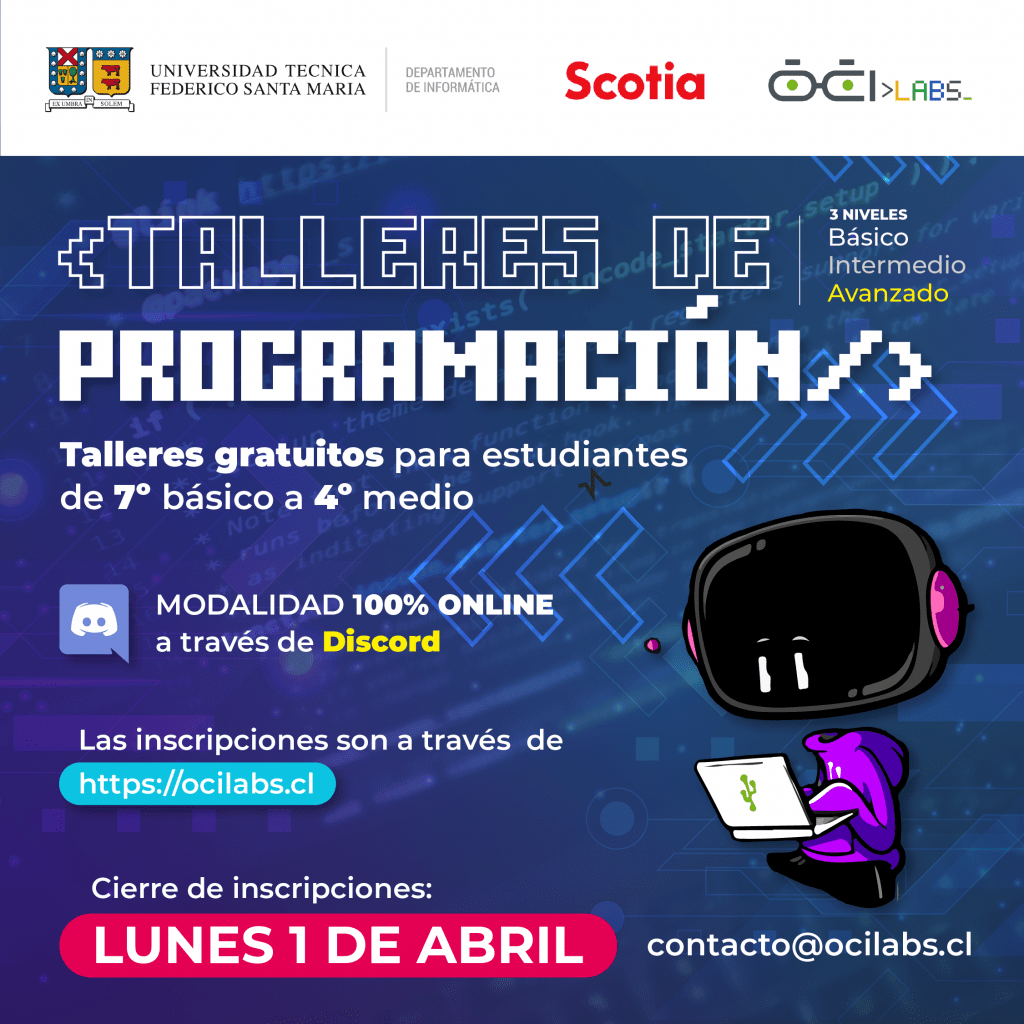 Inicia inscripción para los tradicionales talleres de programación de ...