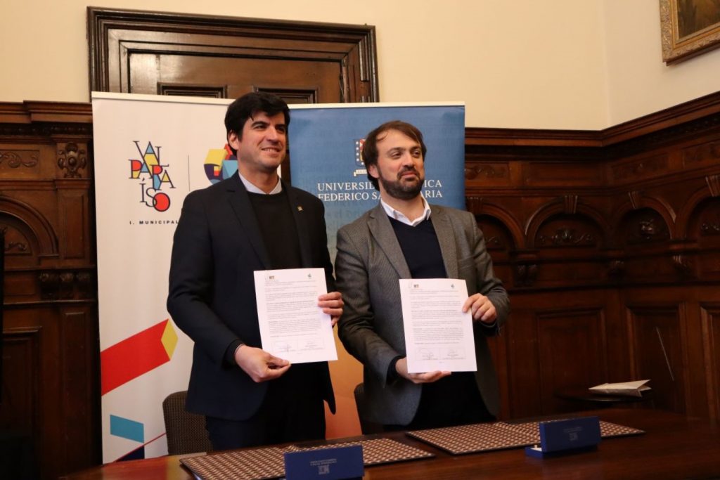USM firma convenio de colaboración con Municipalidad de Valparaíso ...
